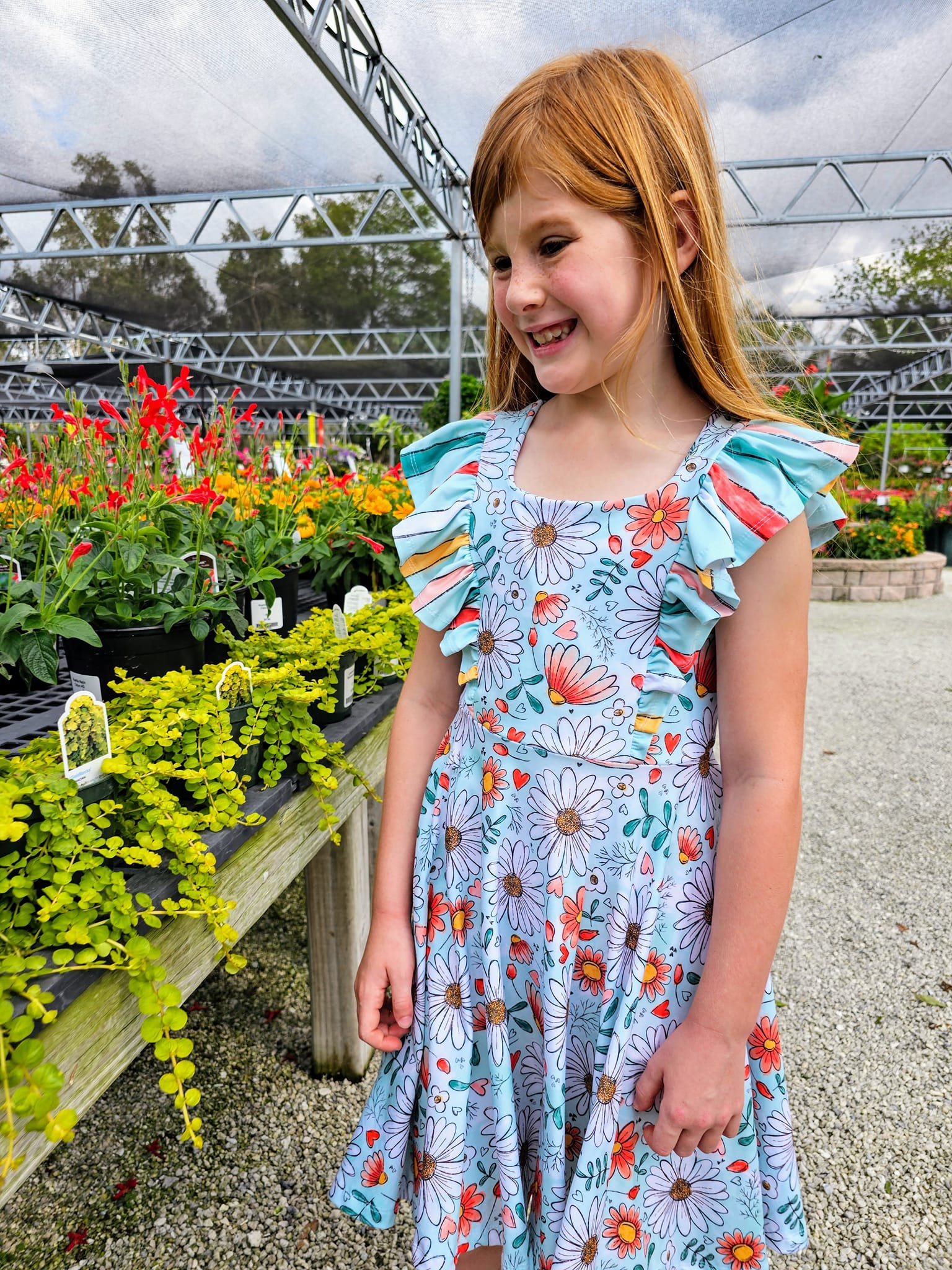 Custom Child Pinafore Dress – Threads of Three
